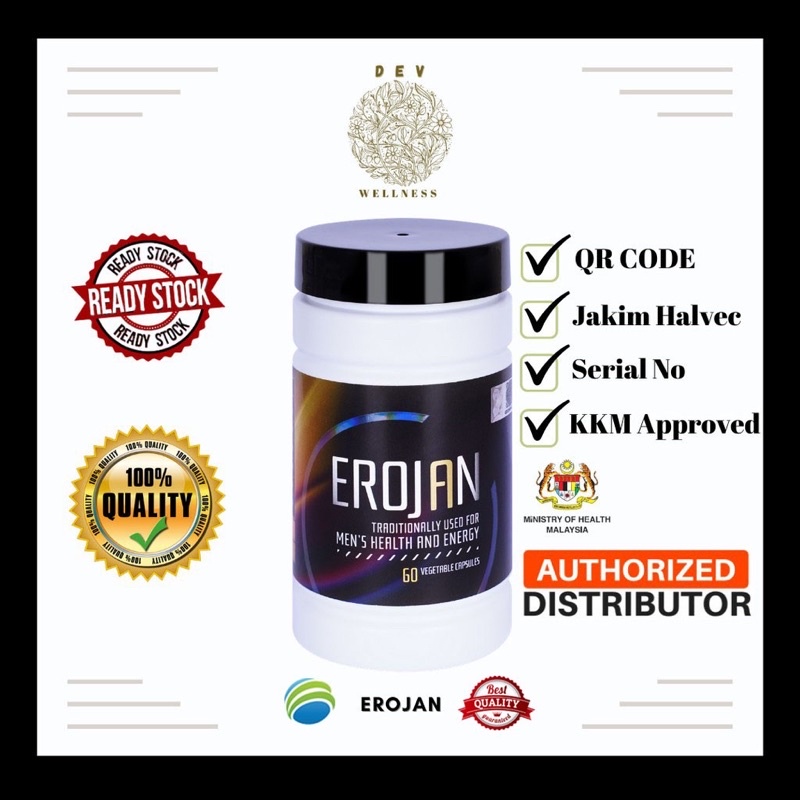 EROJAN MEN 100% ORIGINAL *TONGKAT ALI | Shopee Singapore