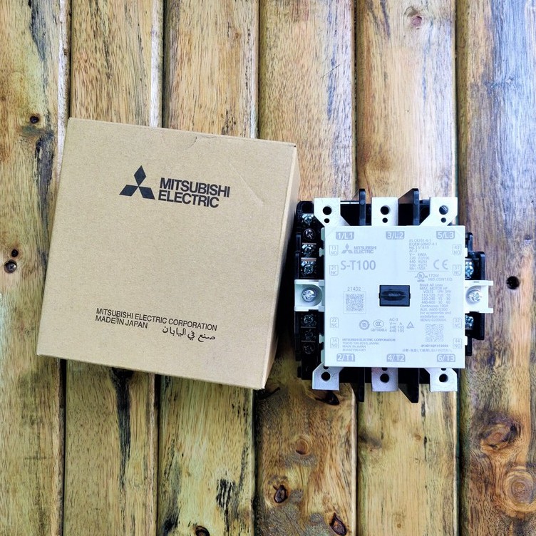 Magnetic Contactor S-T100 220V Original Mitsubishi 1 Unit | Shopee ...