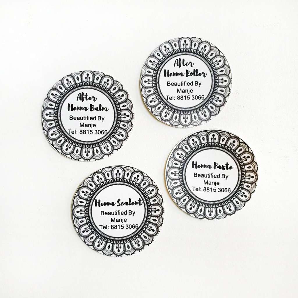 Personalised Product Stickers | Shopee Singapore