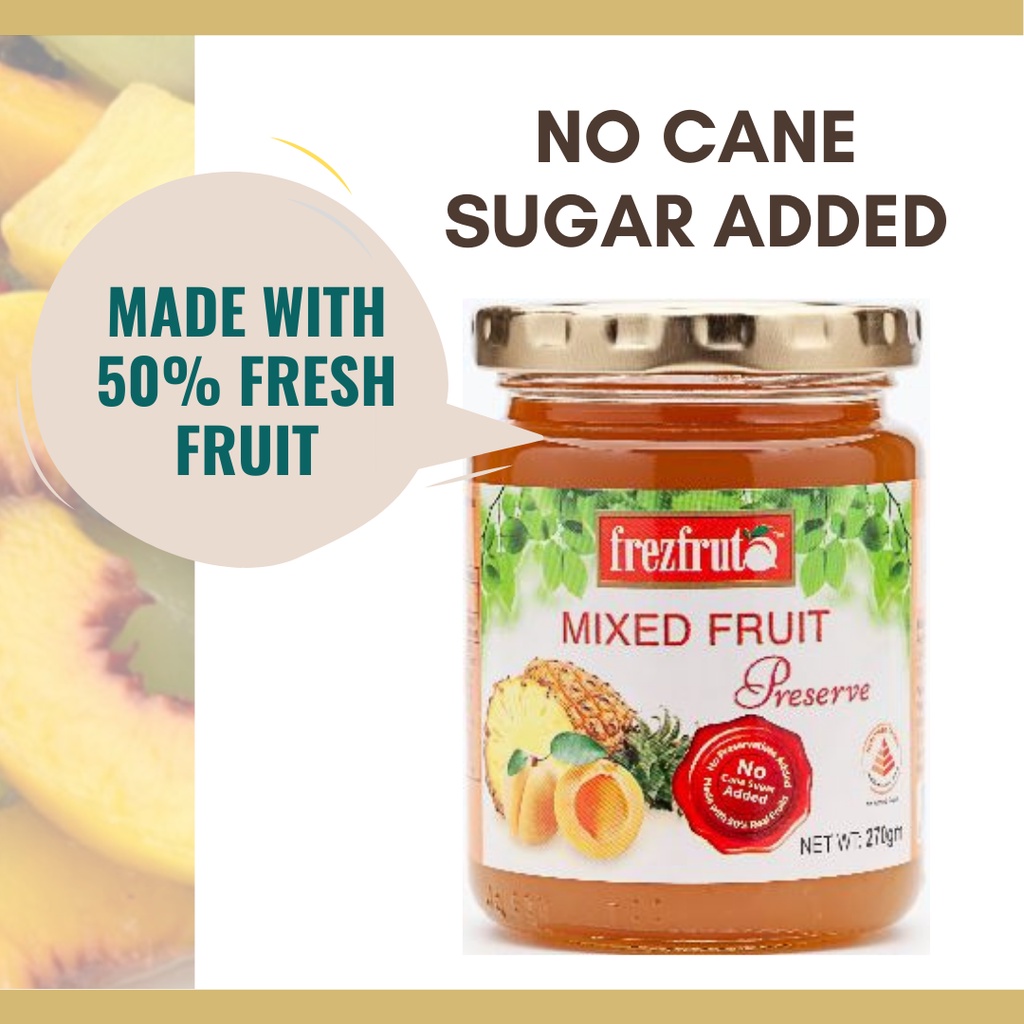 Frezfruta Mixed Fruit Preserve (270g) | Shopee Singapore