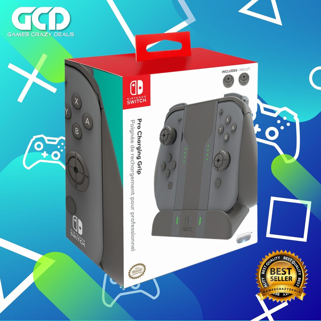 Nintendo Switch Pro Charging Grip | Shopee Singapore
