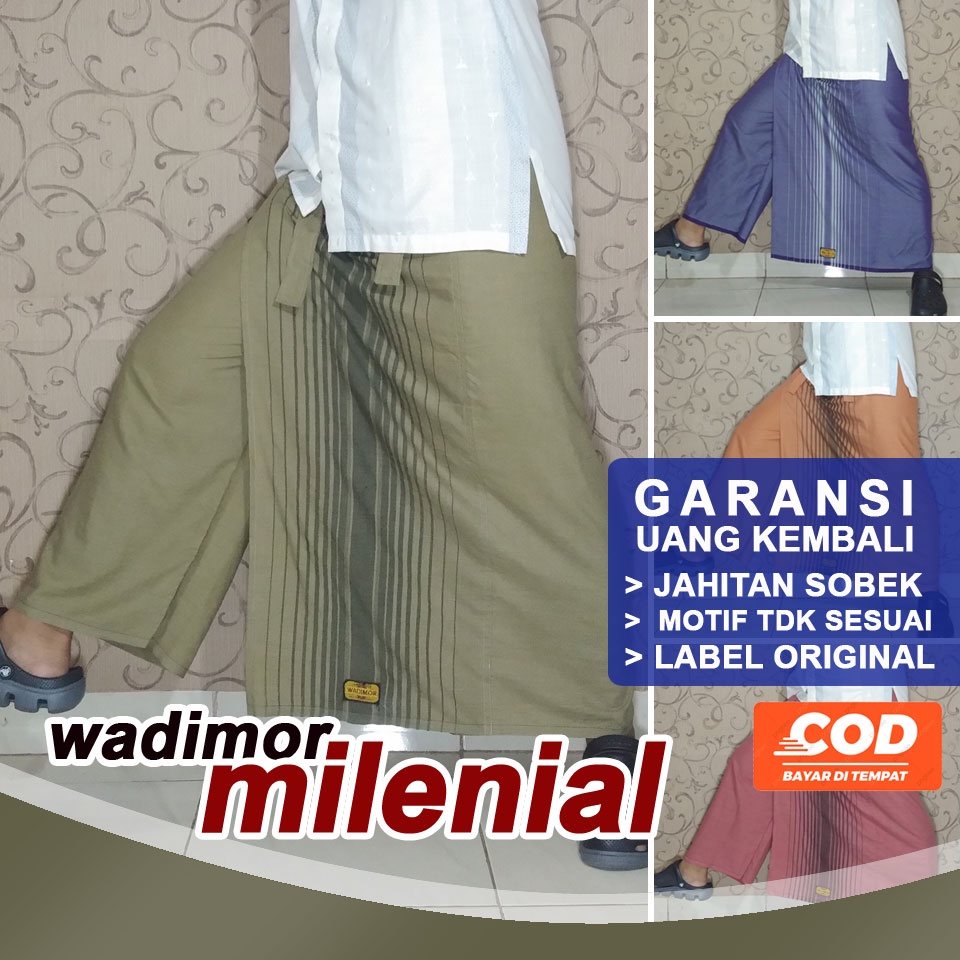 Wadimor Muslim Adult Sarong Pants Special Millennial Color Instant ...