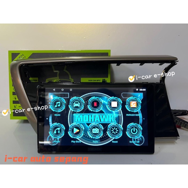 myvi Gen3 2018 - 2022 model mohawk android player car android 11 ...