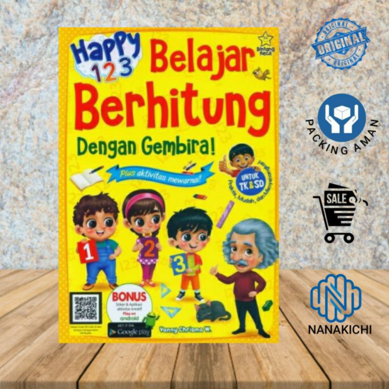 Happy 123 KINDERGARTEN/ PRIMARY SCHOOL CHILDREN'S BOOK LEARNING TO ...