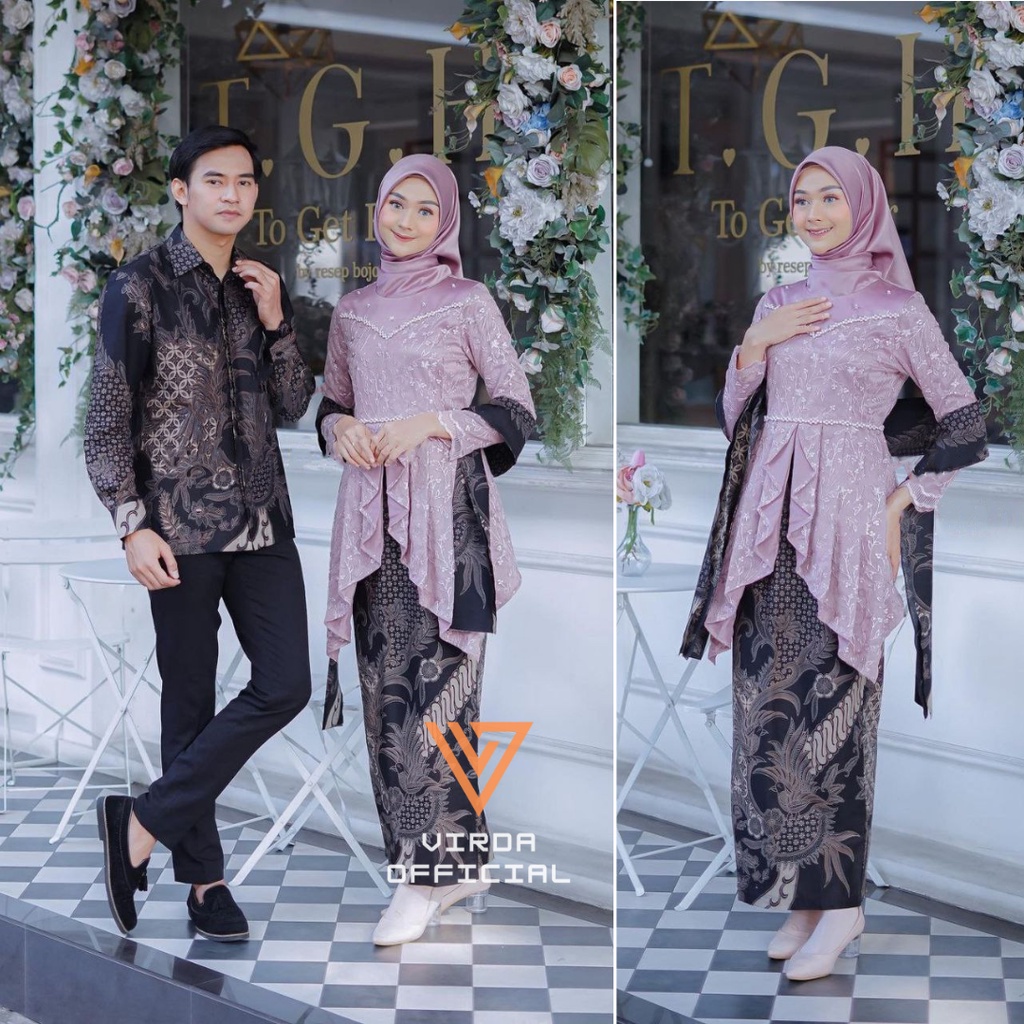 Batik Couple Kebaya Modern Kebaya Graduation Kebaya Application For The ...