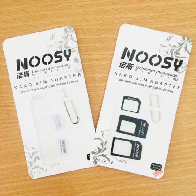 Buy 4 get 1 noosy sim card adapter / nano micro sim card adapter / sim ...