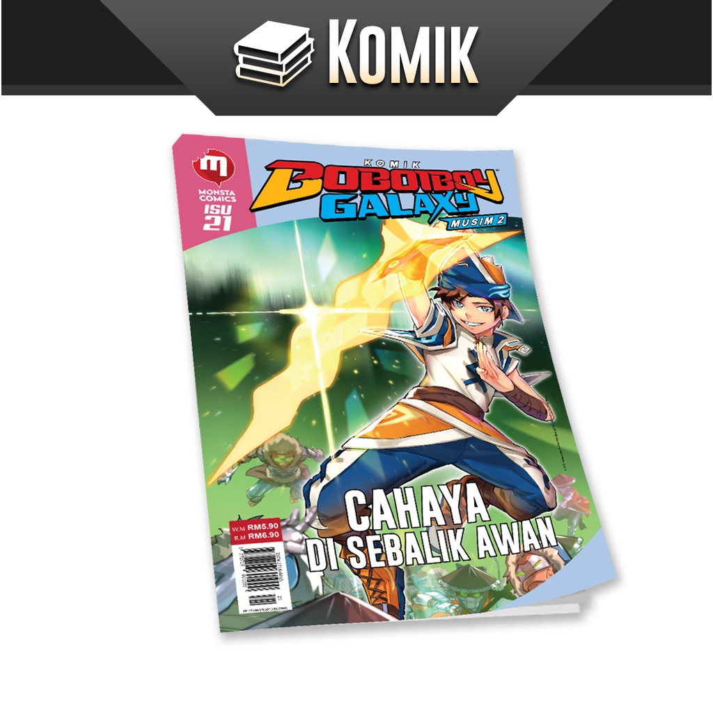 CAHAYA Boboiboy Galaxy Comic Season 2: Issue 21 "LIGHT ON BEHIND THE ...