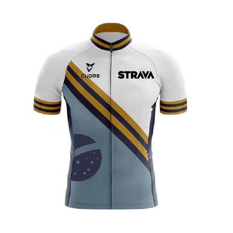 Strava Men's Cycling Jersey Summer Breathable Male Short Sleeves ...