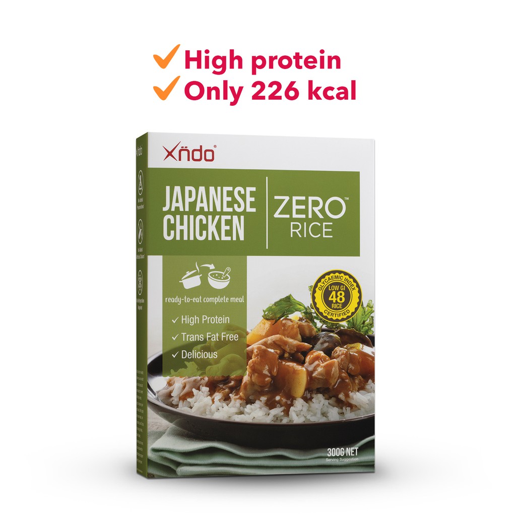 Xndo Japanese Chicken Zero™ Rice | Shopee Singapore