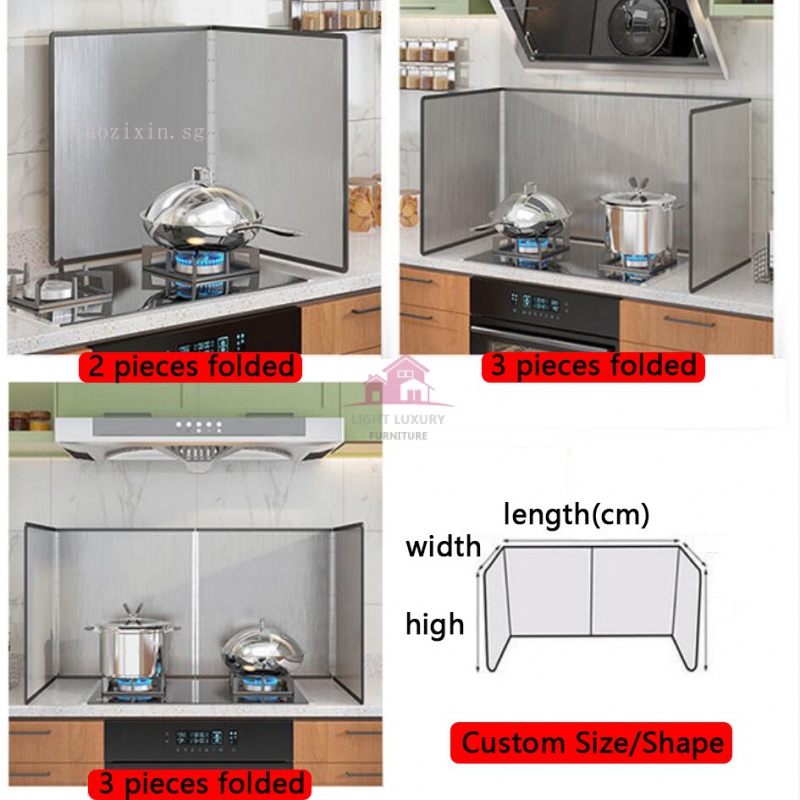 Customizable size 2 Fold/3 Fold/3 Fold 304 stainless steel oil baffle ...