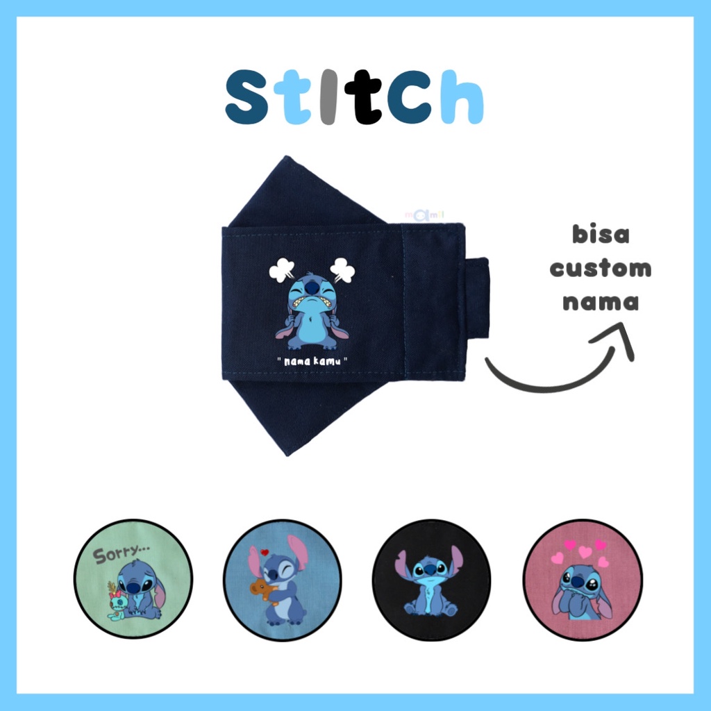 Stitch Mask || 3d Character 3D Cloth Mask+STOPPER || Custom Fabric Mask ...