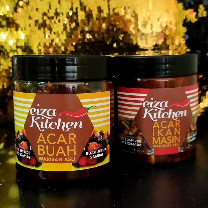 ACAR SPECIAL COMBO PACK ️ - ACAR BUAH & ACAR IKAN MASIN MANGO | Shopee ...