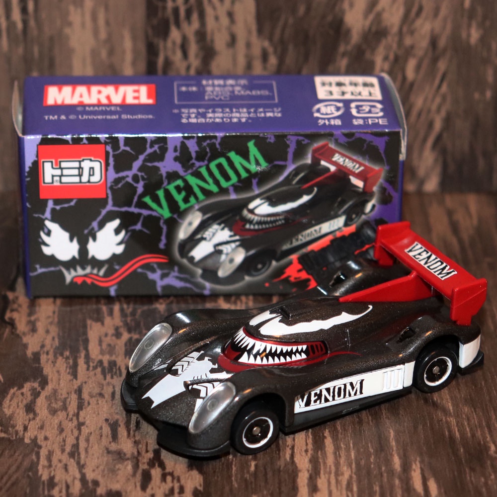 TOMICA VENOM Racing Car USJ Japan Limited Edition Marvel Spider-Man ...