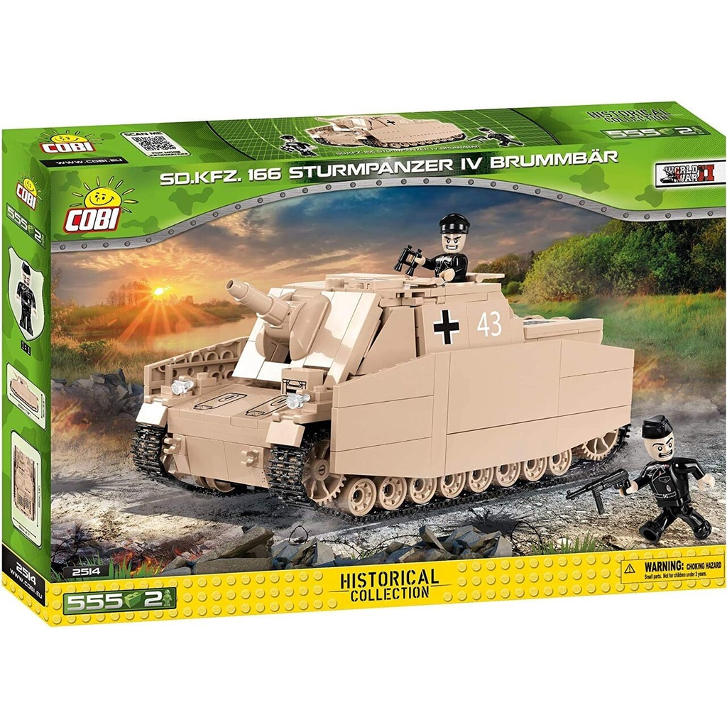 Cobi SD.Kfz.166 Sturmpanzer IV Brummbar | Shopee Singapore