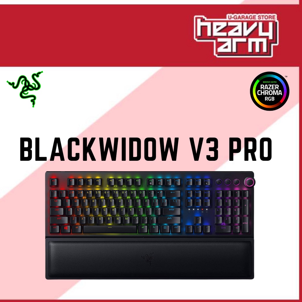 Razer Blackwidow V3 Pro Wireless | Razer Gaming Keyboard (Mechanical ...