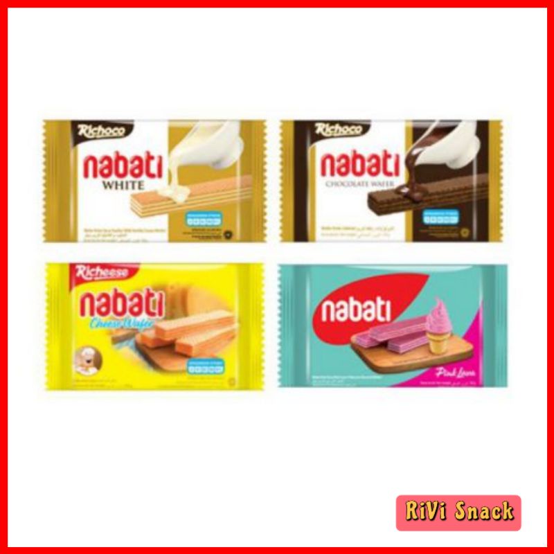 BIJIAN Nabati wafer 50gr/RICHEESE NABATI KEJU PINKLAVA COKELAT | Shopee ...
