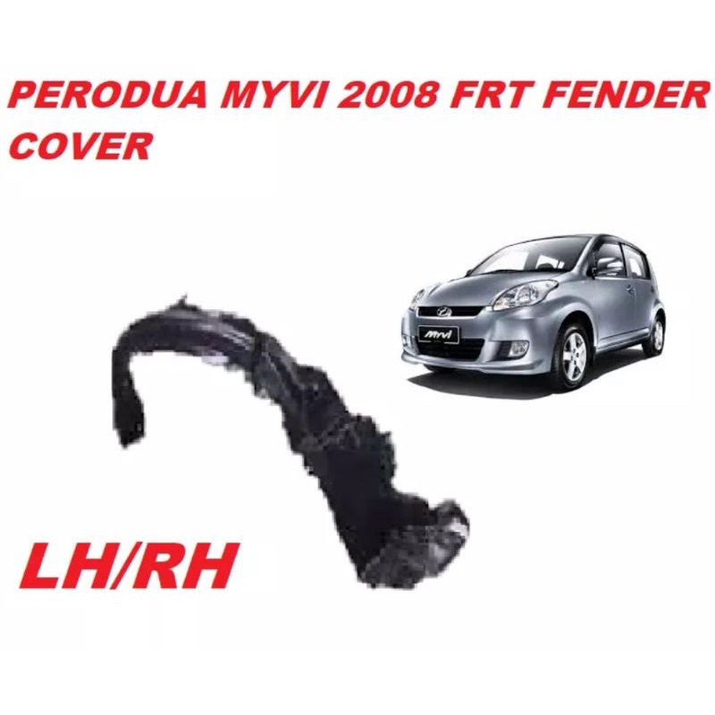Perodua MYVI 2005-2010 FRONT FENDER LINER/FRONT Banana Leaf | Shopee ...