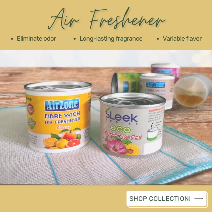 MJHS Fiber Wick Air Perfume Pewangi Kereta Air Freshener Car Toilet ...