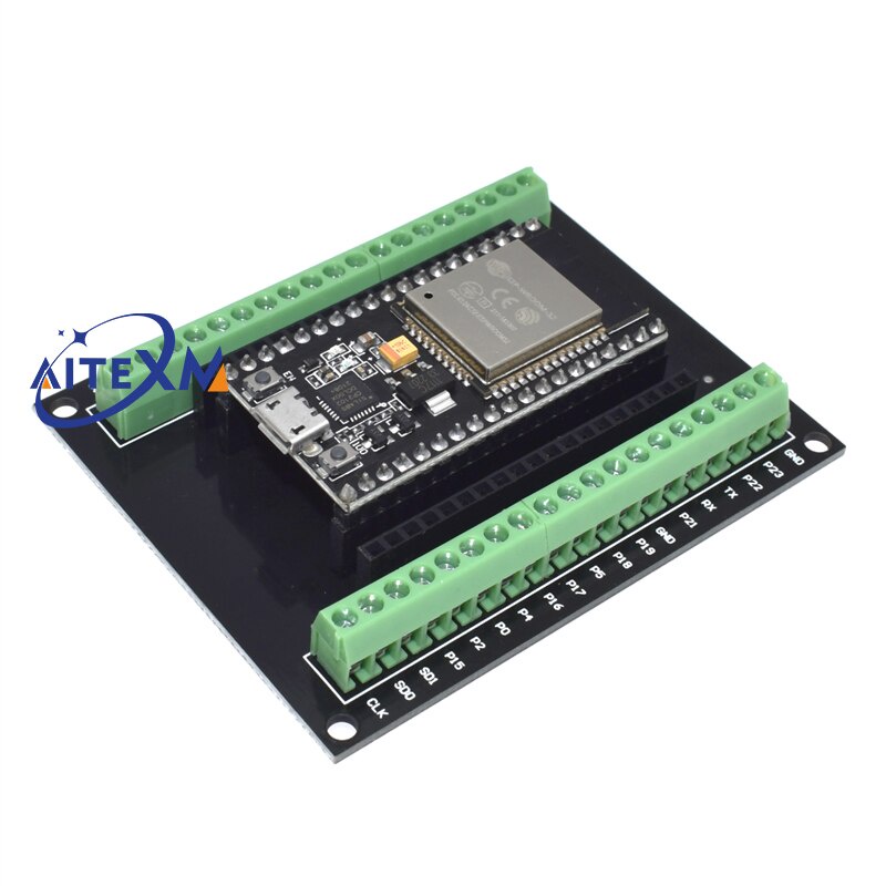 ESP32 Development Board ESP-32S NodeMCU-32S MICRO/TYPE-C Wireless ...