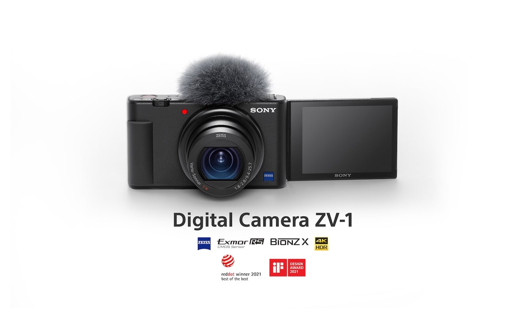 Sony ZV-1 & ZV1 White Digital Camera Vlogging Camera | Sony Singapore ...