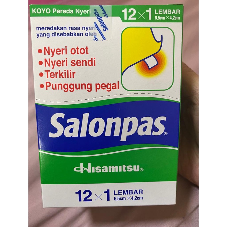 SALONPAS Pain Relief Patch (120 pcs/box) | Shopee Singapore