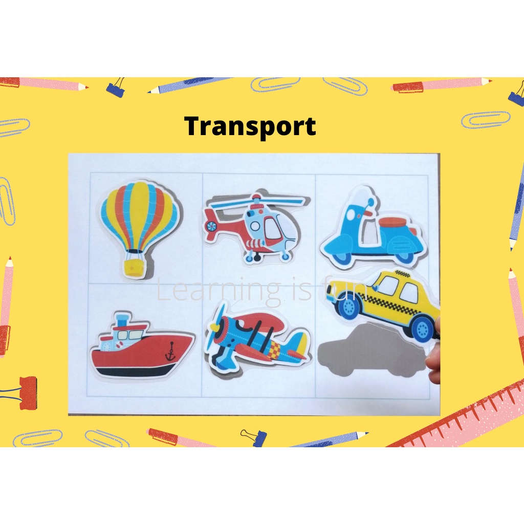 Laminated Interactive Learning book Busy Book Quiet Book Montessori ...