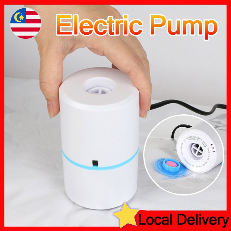 Compressed Bag Electric Pump Travel Vacuum Bag Pump Mini Vacuum Sealer ...