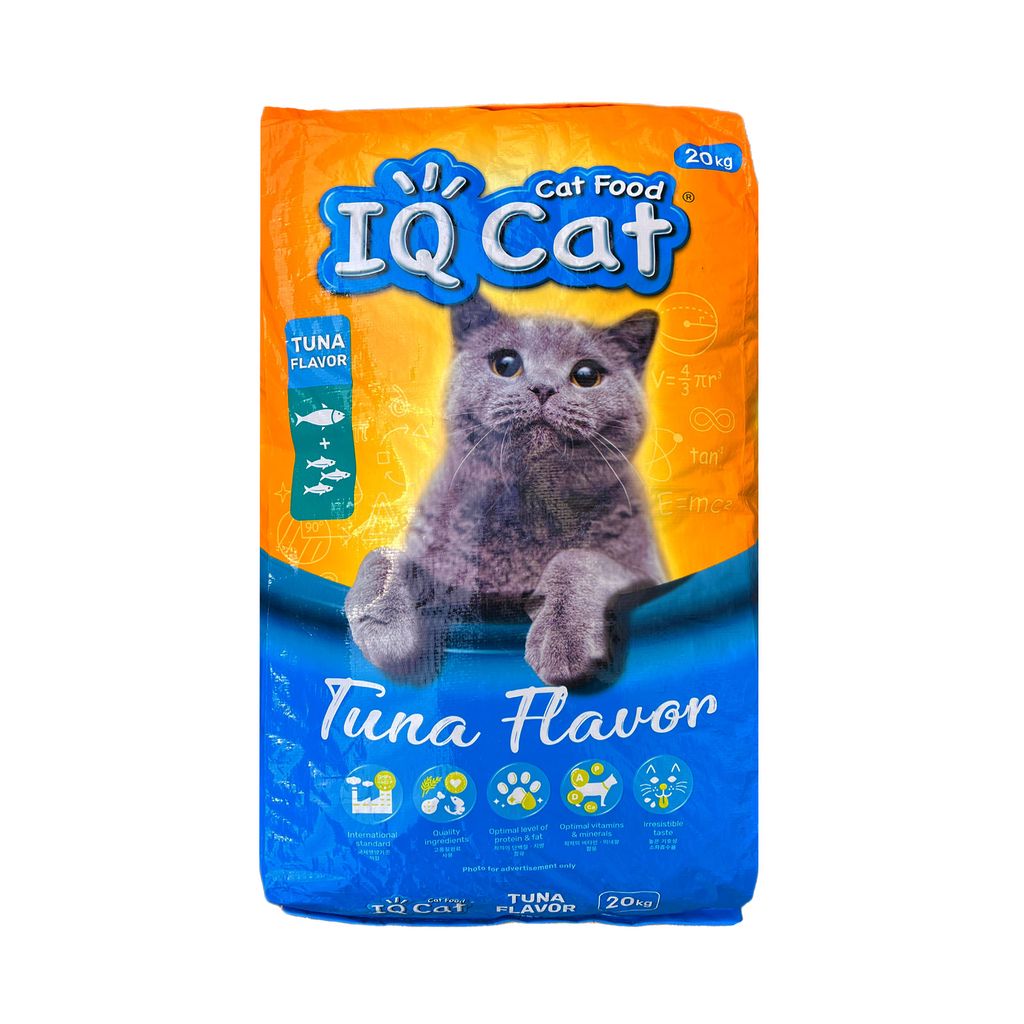 IQ Cat Tuna Dry Cat Food 20kg | Shopee Singapore