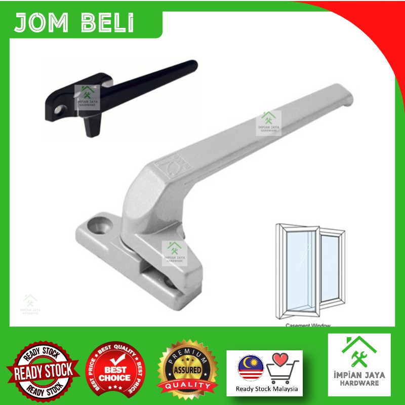 IMP Window Casement Handle Open Close Crescent Window Frame Handle Lock ...