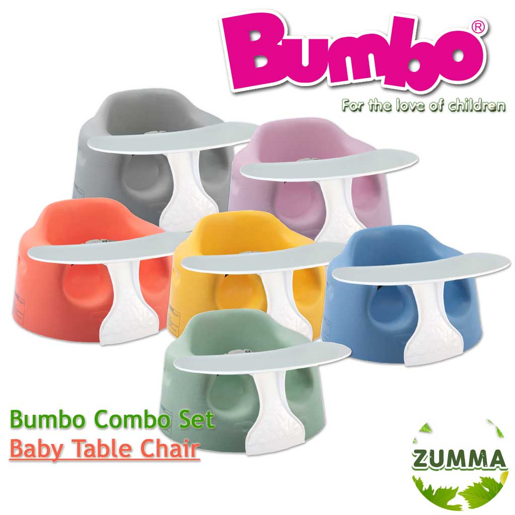 Bumbo combo set baby table chair Booster Seat 100% Korean genuine ...