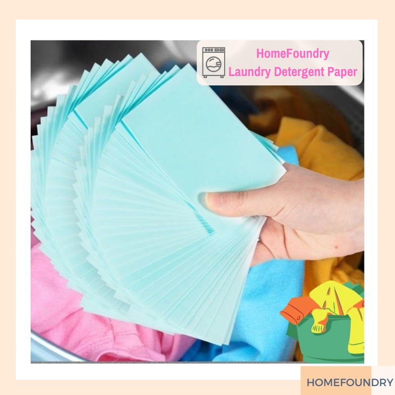 Laundry Detergent Paper Laundry Sheet Laundry Sheet Soap Paper Dobi ...