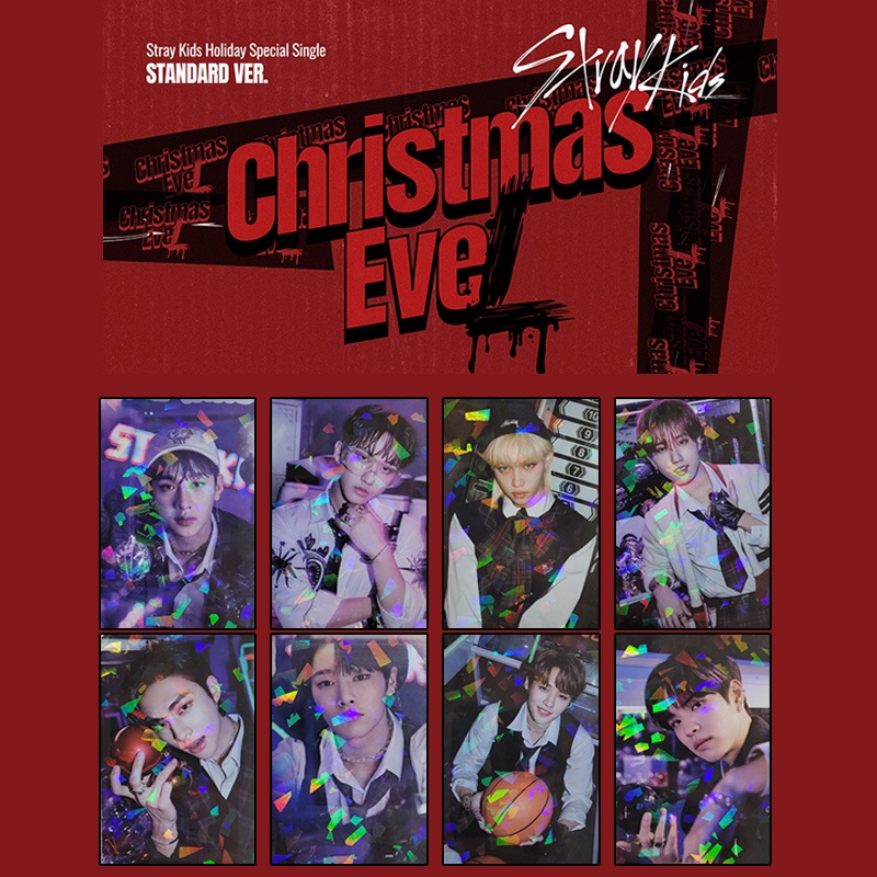 Stray Kids Holiday Special Single Album - Christmas EveL [GLITTER PHOTOCARD] | Shopee Singapore