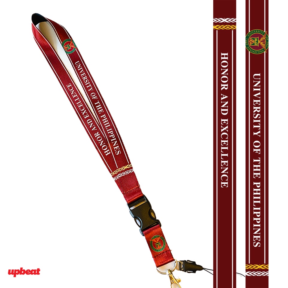 UPBEAT-University of the Philippines-Honor and Excellence Lanyard (New ...