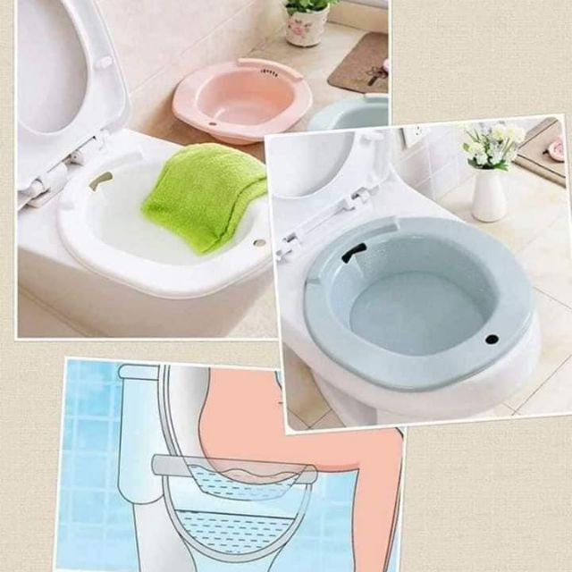 MALYSIA SET TANGAS Hip Bath Tub Sitz Bath for Toilet Maternity ...