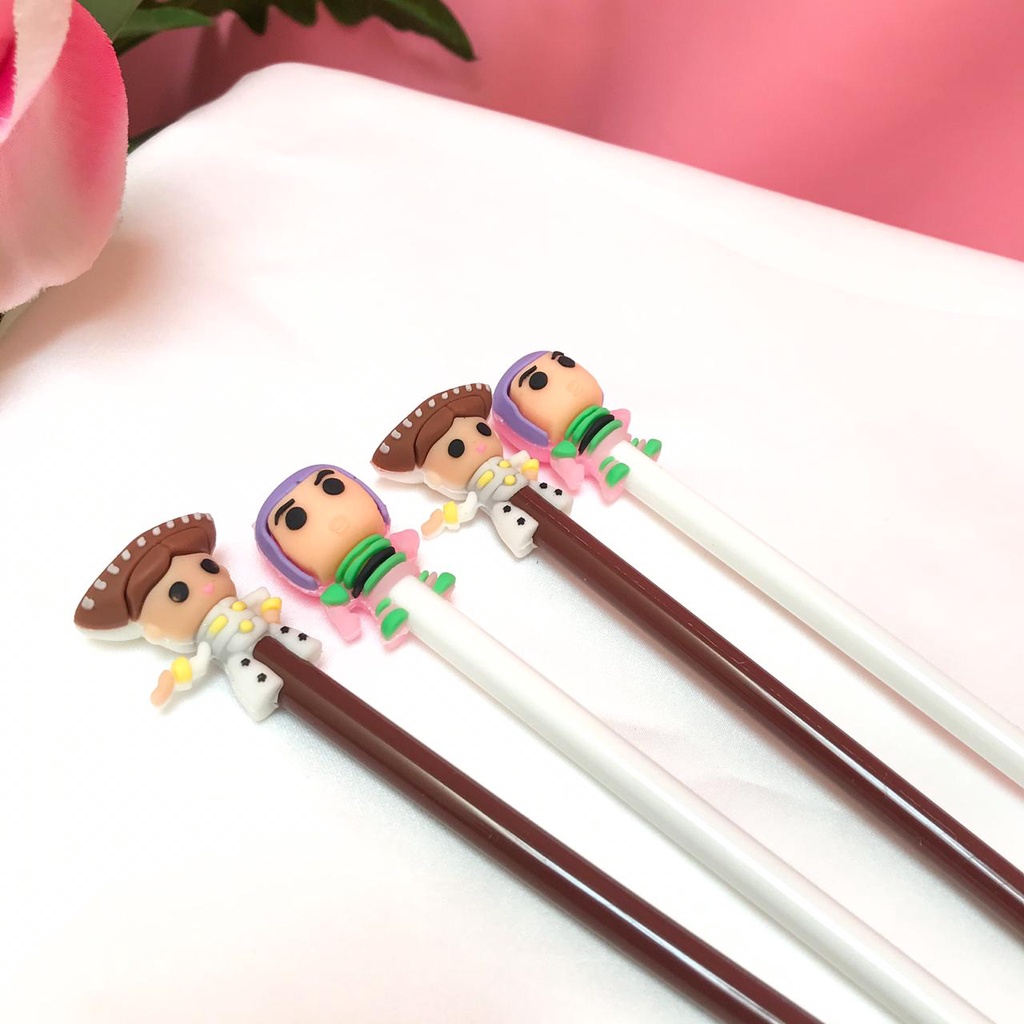 TOY STORY BUZZ LIGHTYEAR JESSIE CHARACTER PEN CUTE GEL PEN | Shopee ...