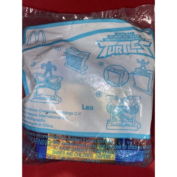 Mcdonald’s Happy Meal Toy Teenage Mutant Ninja Turtle TMNT LEO | Shopee ...