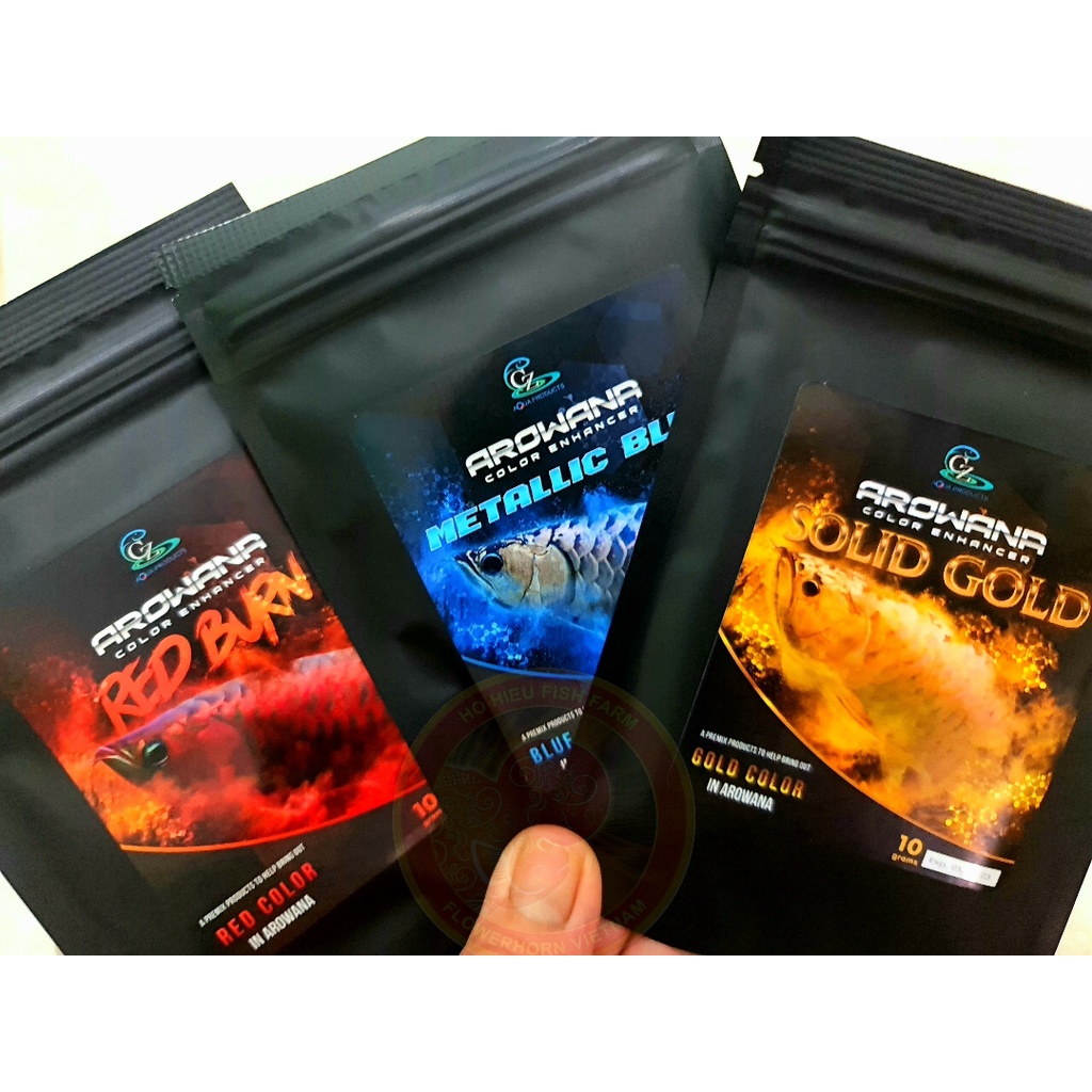 Arowana fish color enhancing vitamins. Arowana Color Enhancer. Red Burn ...
