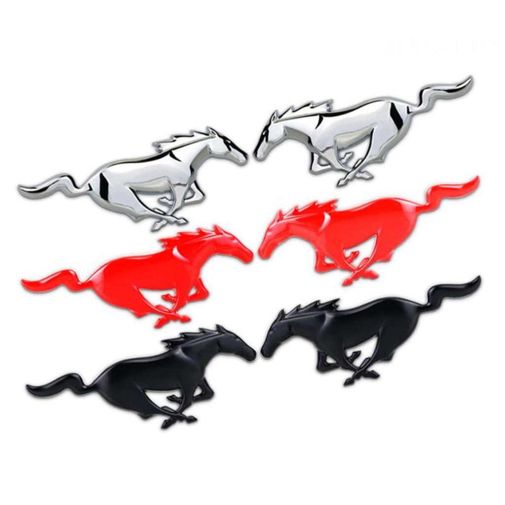 Ford Mustang logo car logo Car modified metal sticker body sticker car ...