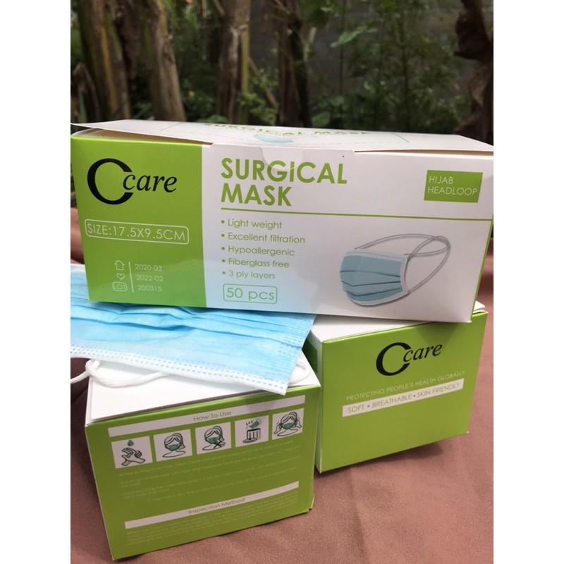 Headlop Mask Contents 50 Pcs Hijab Box Masks | Shopee Singapore