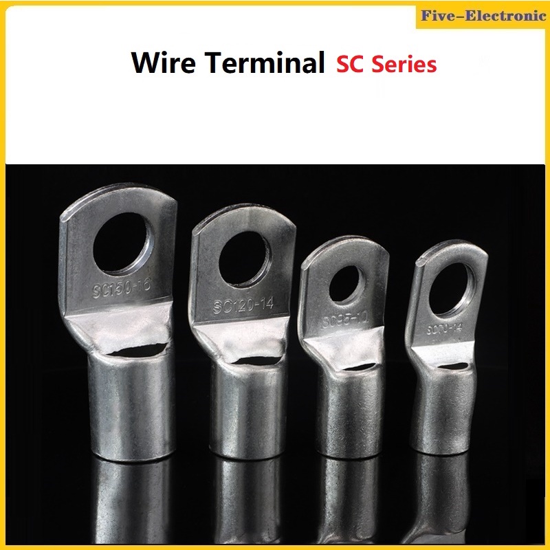 20/10/5pcs SC Type Wire Terminal SC6 SC8 SC10 SC16 ~ SC95mm Tinned ...