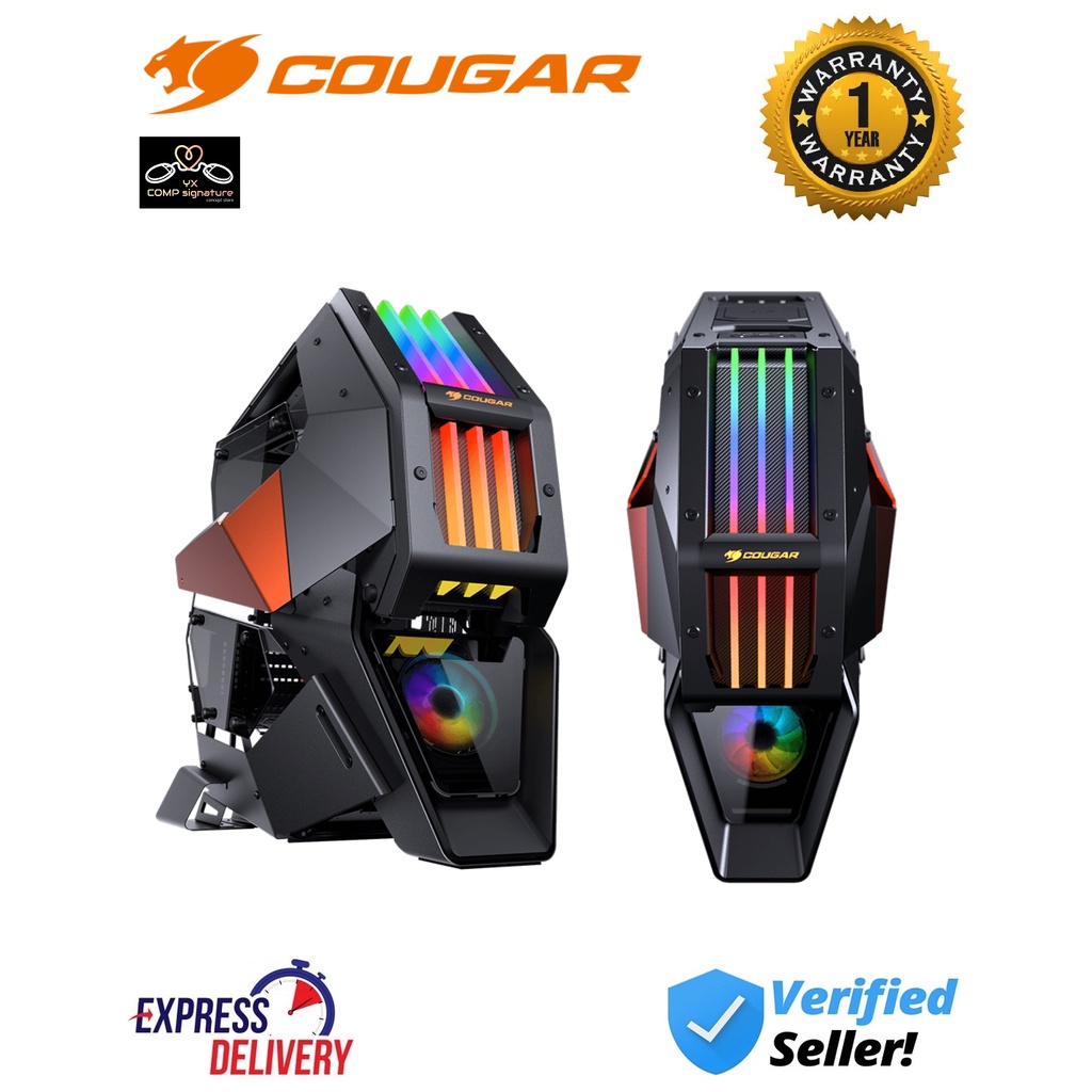 COUGAR CONQUER 2 ATX Full Tower Gaming Casing | Shopee Singapore