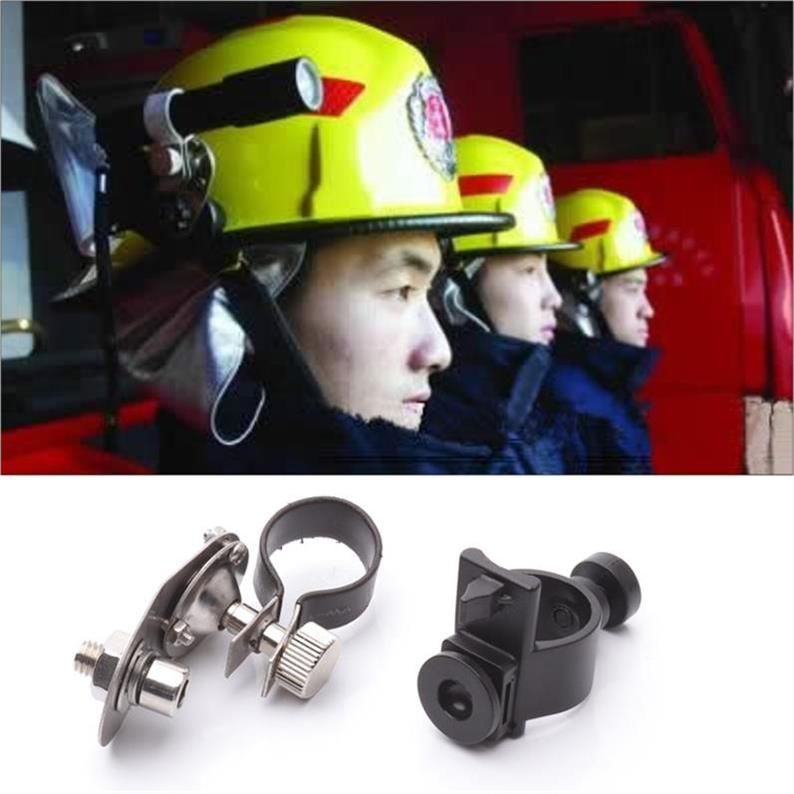 Helmet head lamp bracket caught fire safety helmet torch light ...