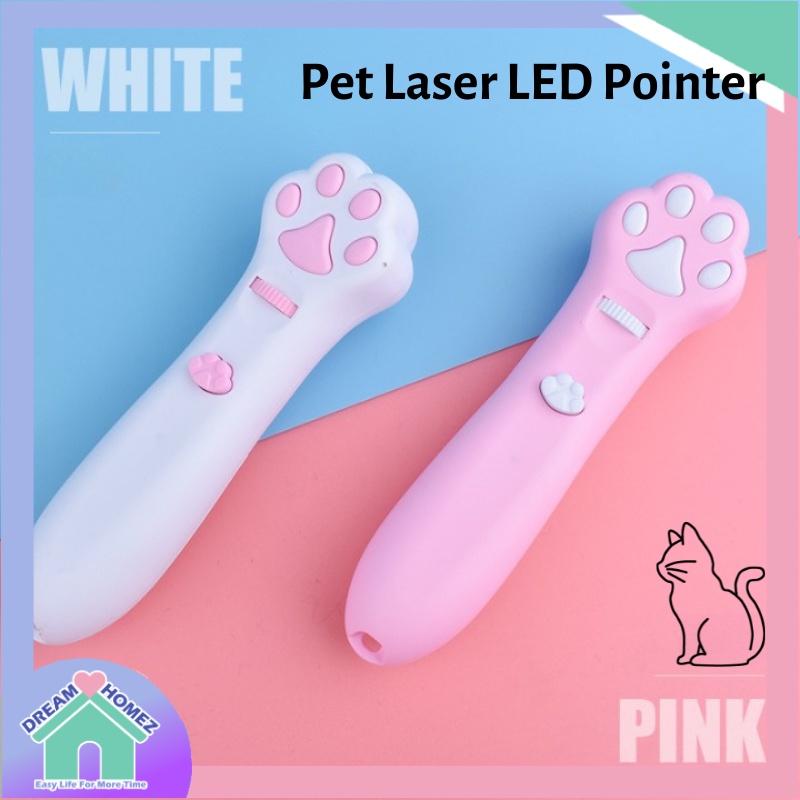 Pet Laser Pointer LED Pet Toys 6 IN 1 Pattern 激光逗猫棒 Mainan Kucing Laser ...