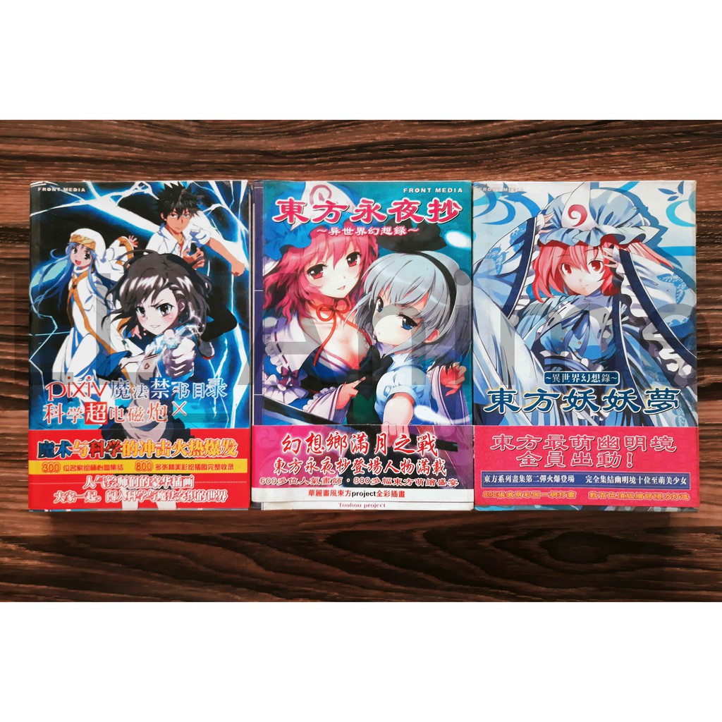 Anime Art Book 动漫精美画集 动漫周边 【Touhou Project / 东方Project】【A Certain ...
