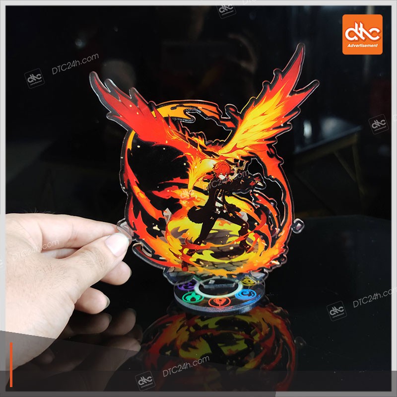 Diluc - Statue mica Character Model Genshin impact | Shopee Singapore