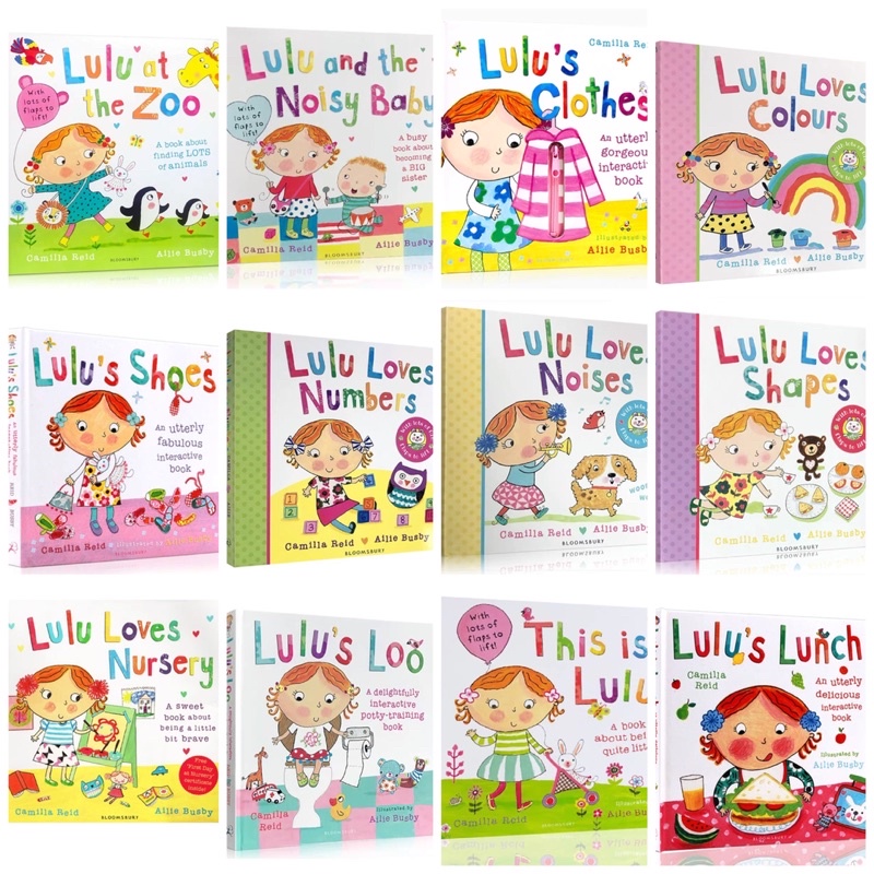 Lulu Books Series (for babies and toddlers) | Shopee Singapore