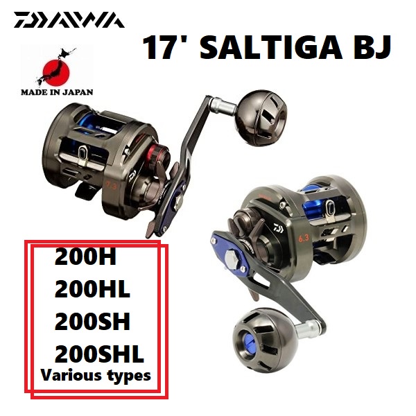 DAIWA 17' SALTIGA BJ 200/H/HL/SH/SHL/Various types【direct from Japan】【made in Japan】(Offshore ...