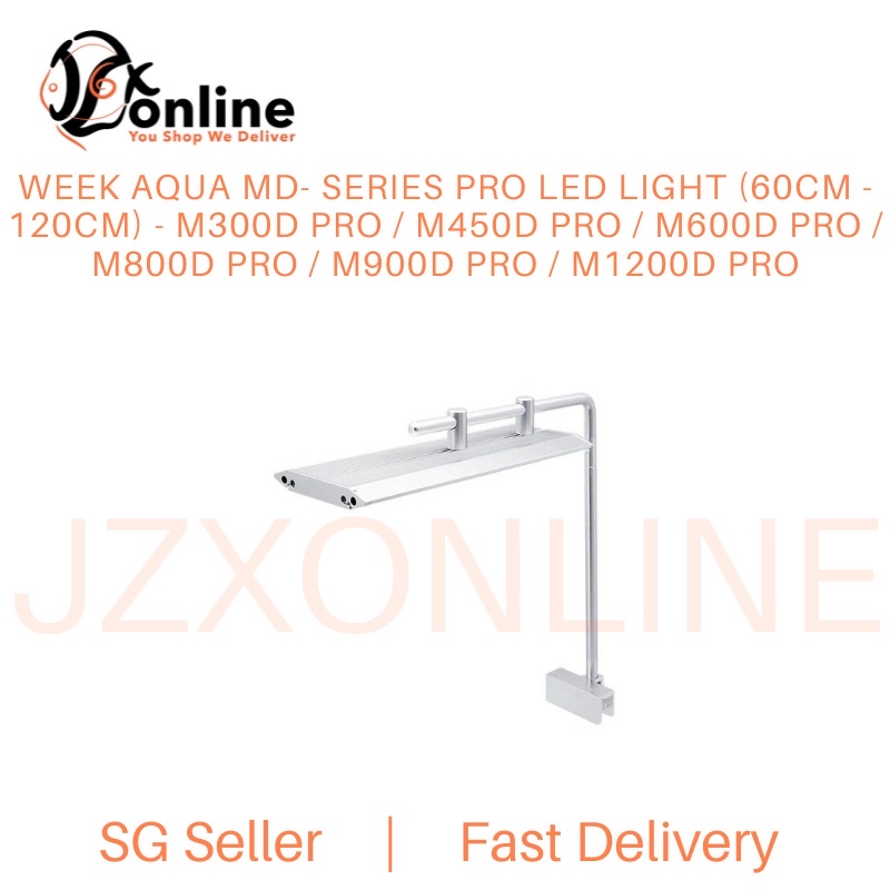 WEEK AQUA MD- Series Pro LED Light (60cm-120cm) - M300D Pro / M450D Pro ...