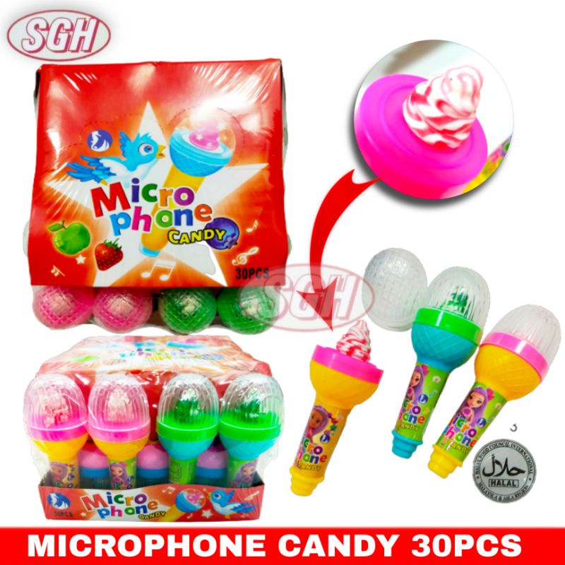 Microphone Candy 30pcs | Shopee Singapore