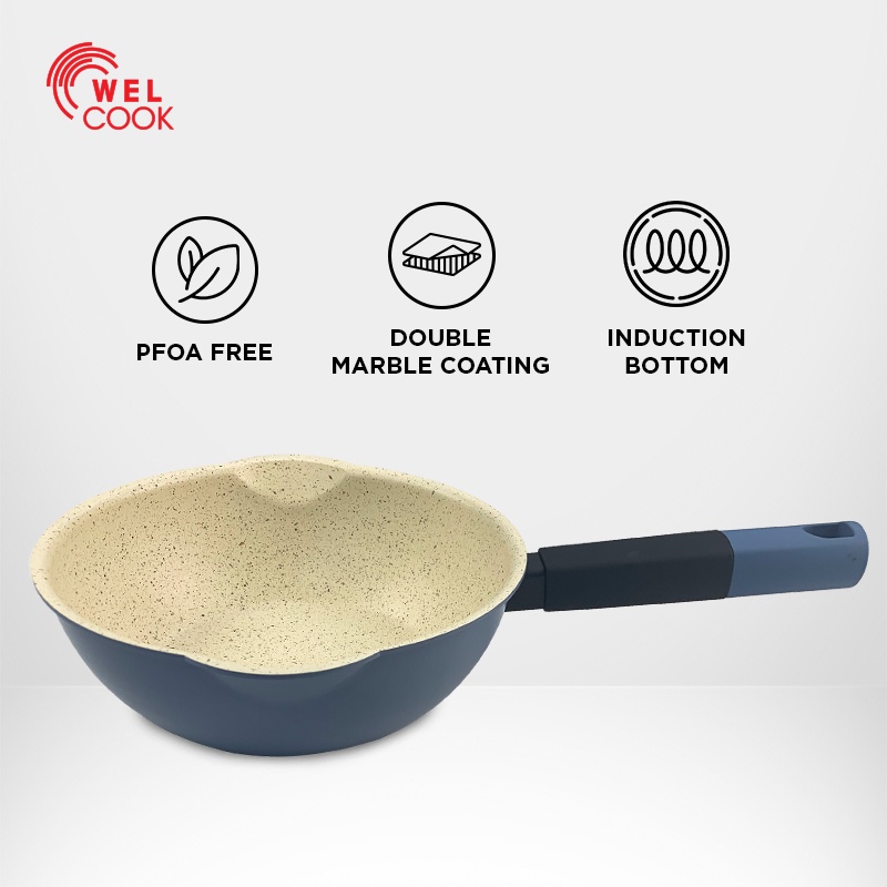 Welcook Deep Fry Color pan Multifunctional Cooking Pot Color | Amer -20 ...